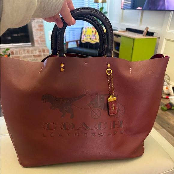 Coach | Bags | Rare Large Coach Rogue With Rexydriven Coach Logo | Poshmark